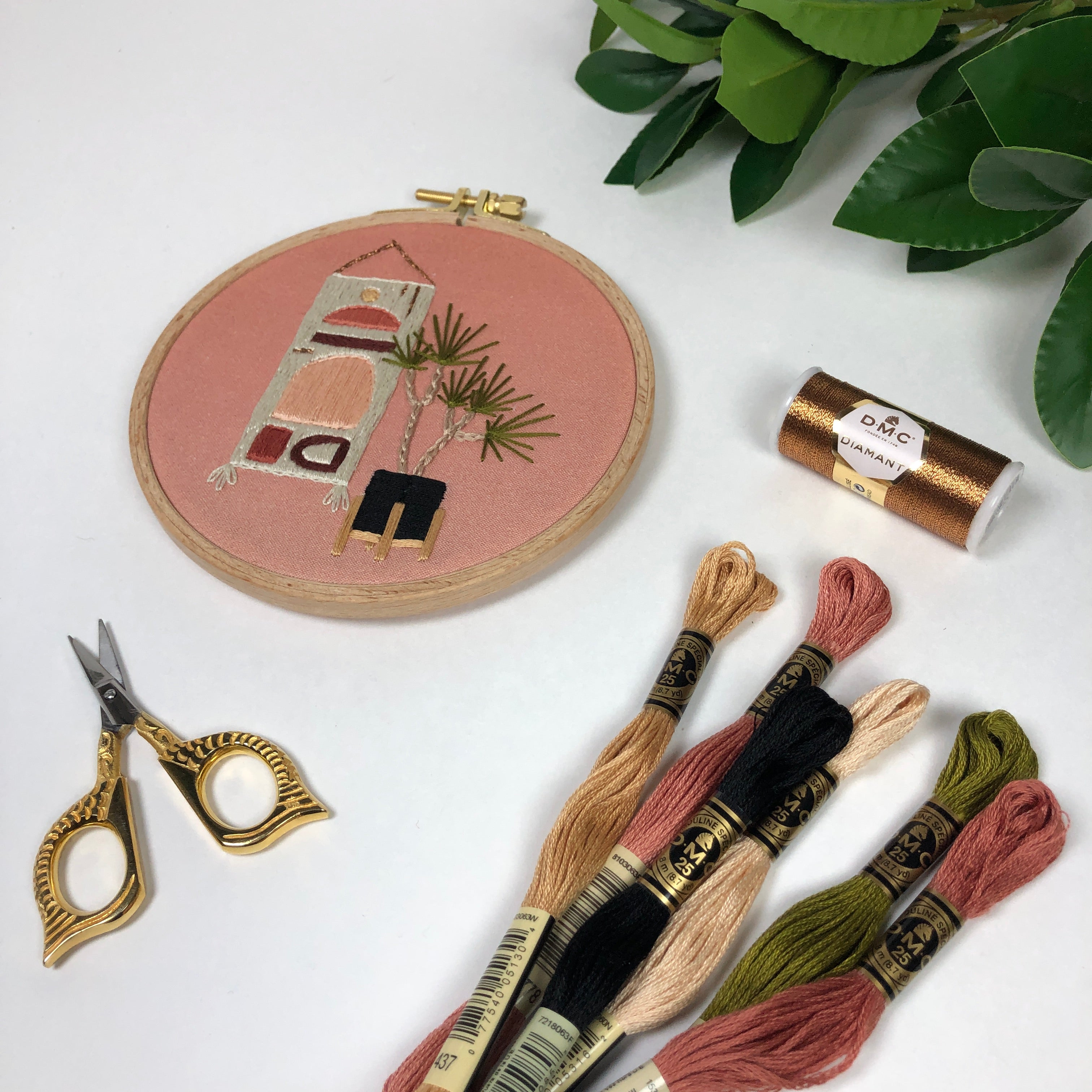 Modern Boho - Beginner Hand Embroidery Pattern PDF – MCreativeJ